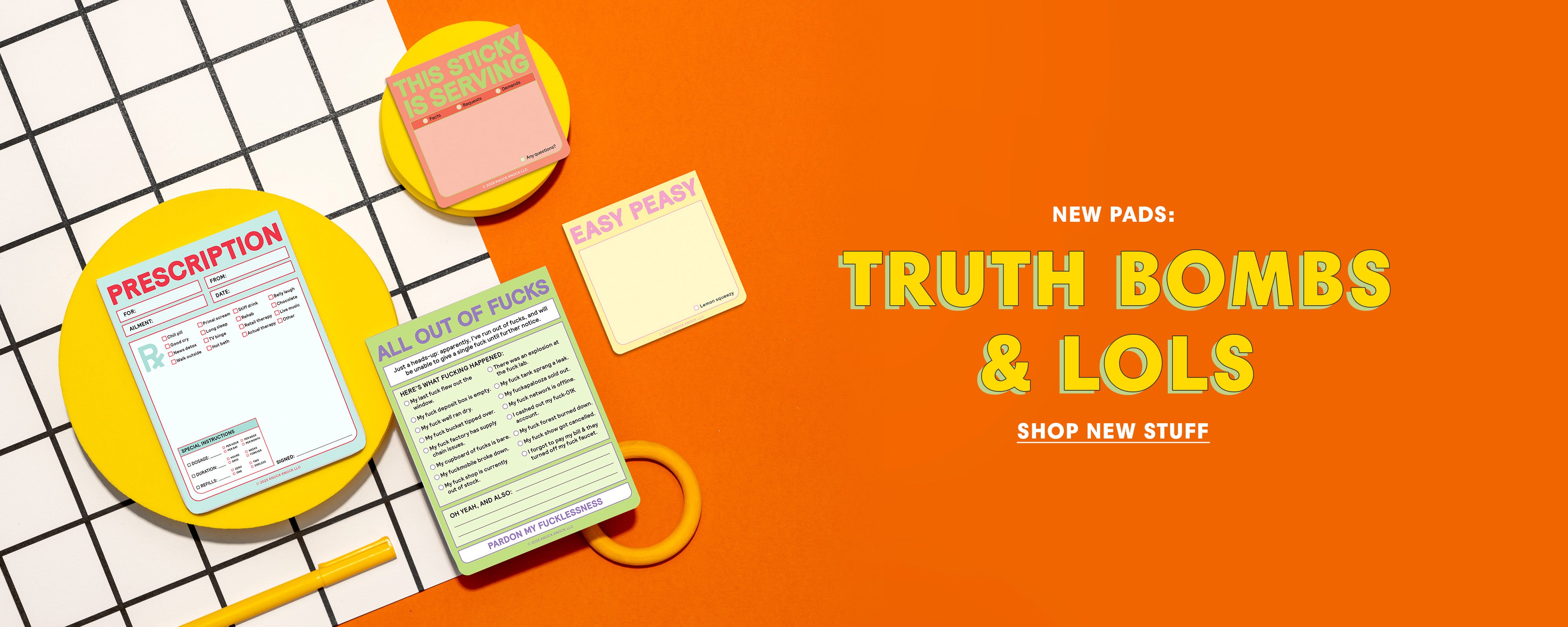 Knock Knock® - Clever Office & Desk Stuff, Gifts & Books